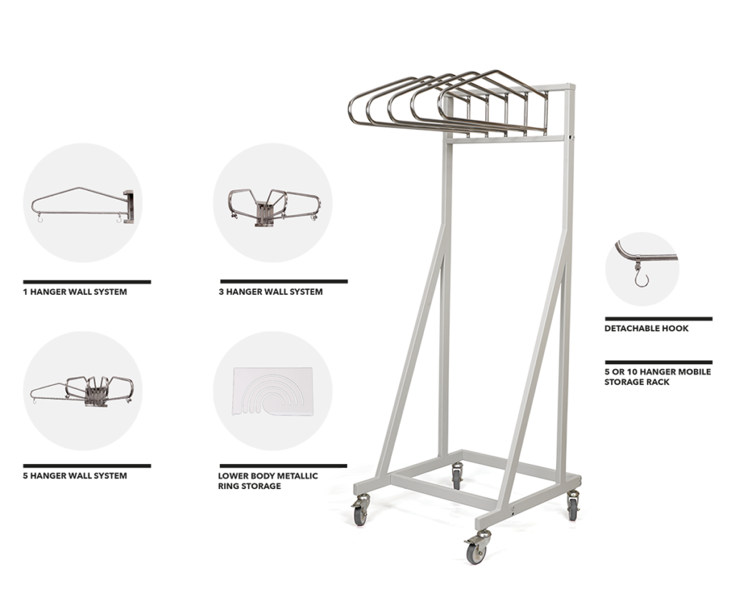 Lead Apron Rack and Accessories by UniRay